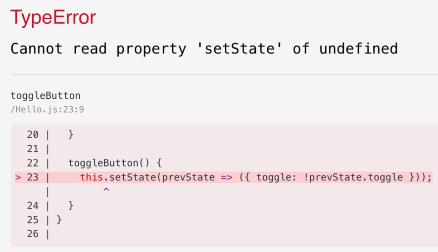 在react中失去了 Bind This 的示例如果你在你的时代使用react，你可能不得不写一些 Bind This 掘金